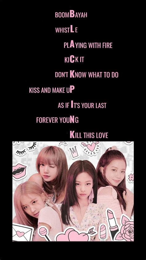 Blackpink Kpop Blink Blinks Jennie Jisoo Kill This Love Lalalisa