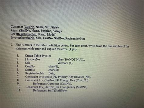 solved part b sql dml ddl 25 points answer all questions
