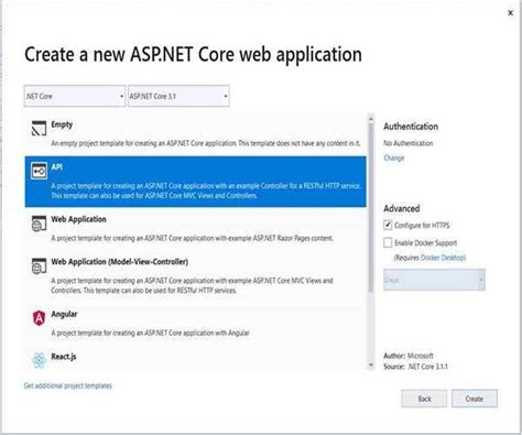 how to create web api in core 3 1 mvc mindstick
