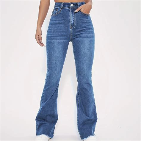 High Waist Elastic Breathable Skinny Jeans Nora Glam Chic