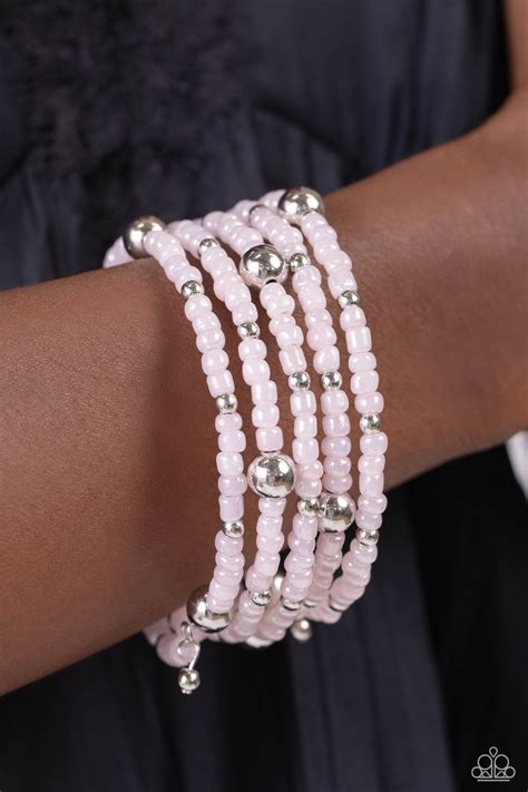 Refined Retrograde Pink Paparazzi Bracelets Jewelryblingthing