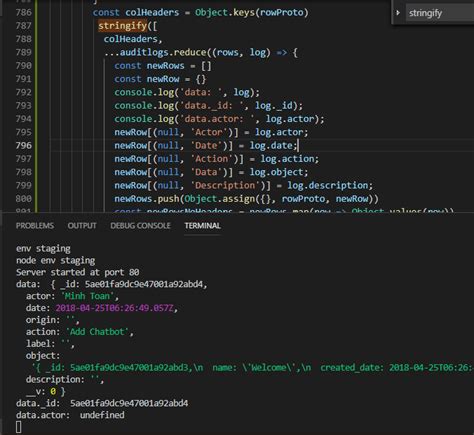 node js problem in getting value of object in javascript