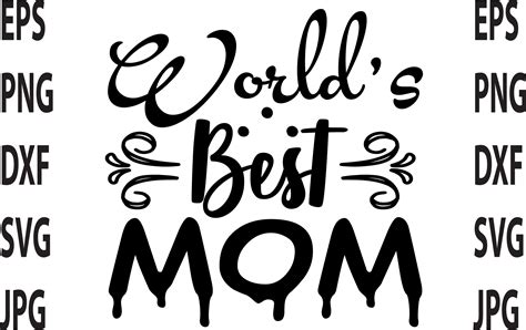 Worlds Best Mom T Shirt Design Graphic By Top Seller · Creative Fabrica