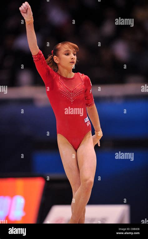 Komova Victoria Rus Performs During The Fig World Artistic Gymnastics