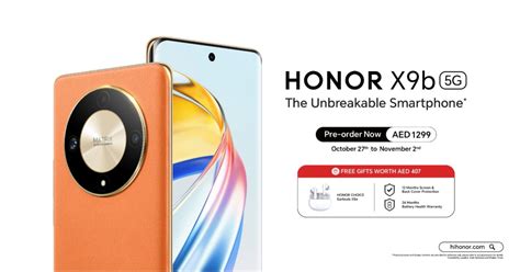 Honor Announces The Pre Order Of Honor X9b 5g With Unbeatable