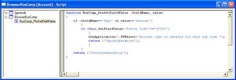 bookshelf v8 0 creating a script to customize siebel crm