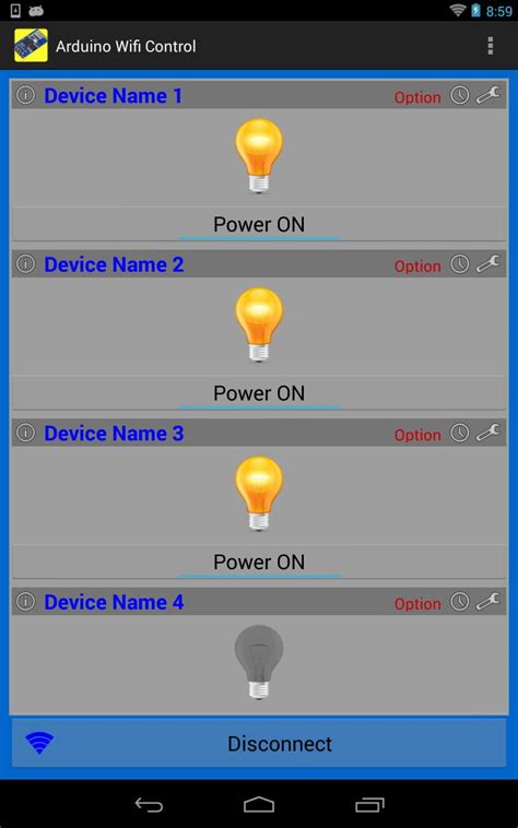 arduino wifi control esp8266 for android apk download