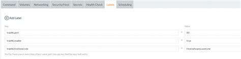 setting up traefik as a load balancer and dynamically configured proxy