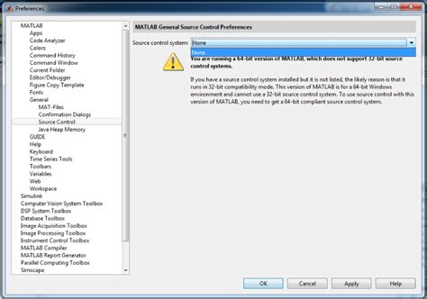 how to set up git source control for matlab stack overflow