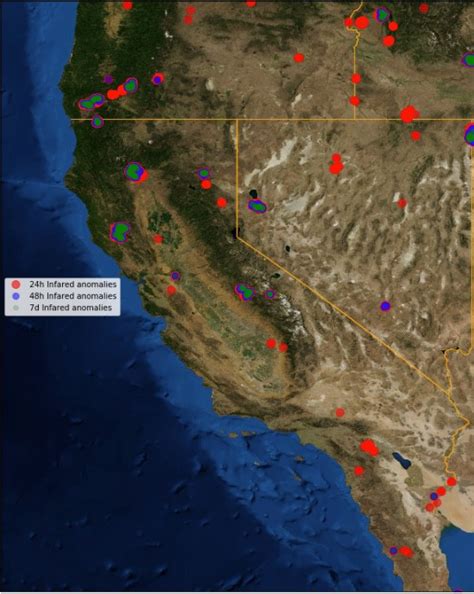 plotting satellite data with python images