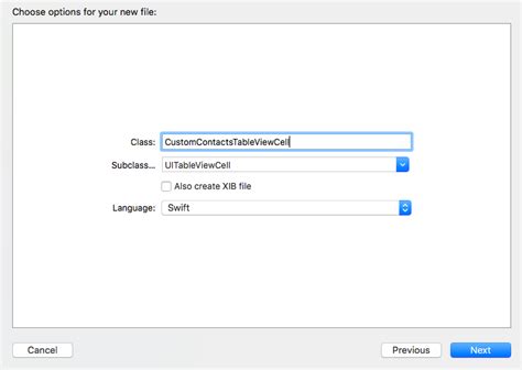 how to create a custom tableview cell programmatically in swift ios