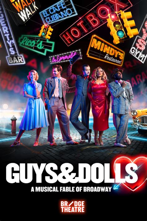 Guys And Dolls Standing Immersive West End Cast 2024 West End World