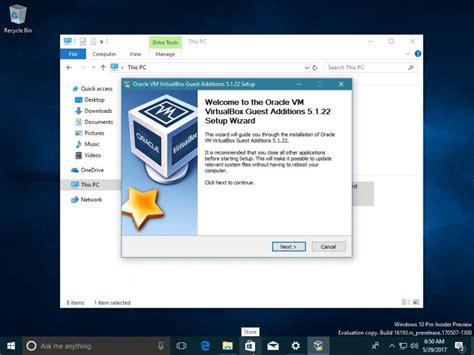 how to install windows 10 on a virtual machine using