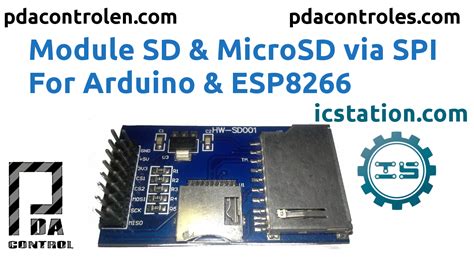 pruebas modulo spi para sd micro sd con arduino and esp8266 pdacontrol