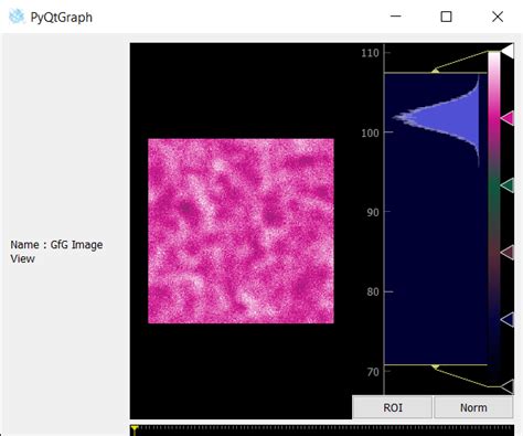 pyqtgraph getting name of image view geeksforgeeks