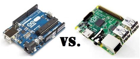 arduino vs raspberry pi difference between the two
