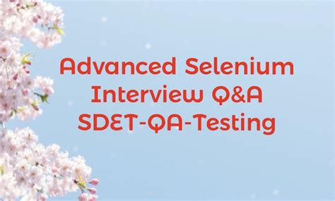 automaters full stack qa sdet top 80 selenium ui automation advanced