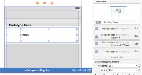objective c cell resizing using autolayout in ios 8 stack overflow