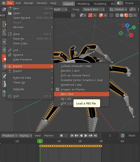 export how can i convert an fbx animation into a sequance of obj
