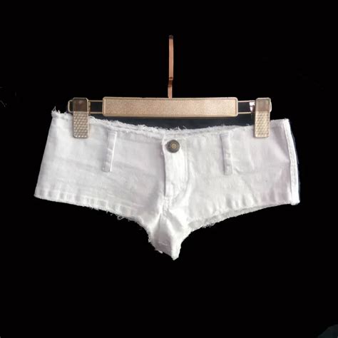 Sexy Women Tassel Low Rise Waist Hot Short Sexy Denim Booty Sexy Jeans