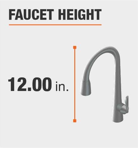 Glacier Bay Builders Double Handle Standard Kitchen Faucet With Side