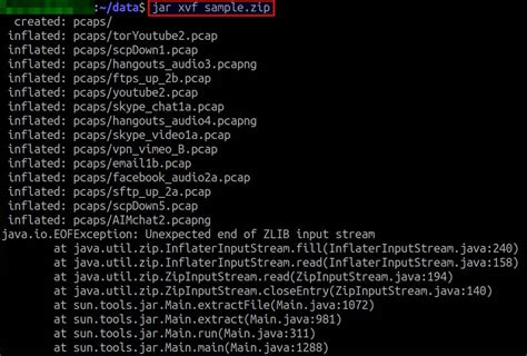 how to fix unzip error end of central directory signature not found