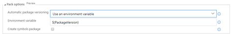 azure devops conditional buildnumber in order to publish