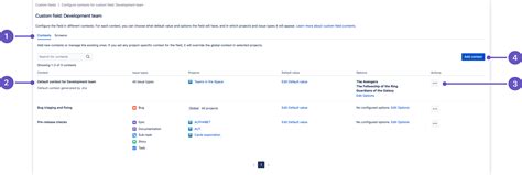 Configuring Custom Field Contexts Administering Jira Applications
