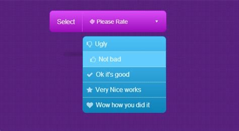25 free html5 css3 jquery dropdown menus