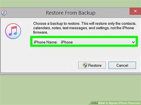 How To Bypass Iphone Passcode With Pictures Wikihow
