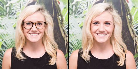 Heres What 10 People Look Like With And Without Their Glasses On