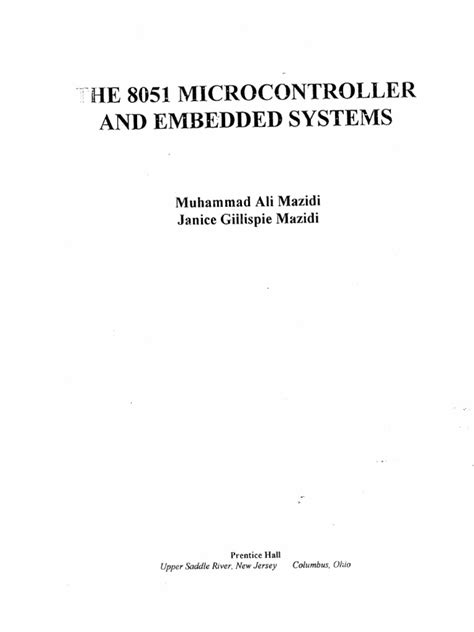 mc 8051 mazidi