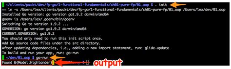 getting the source code learning functional programming in go