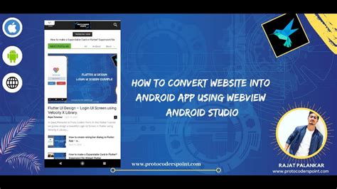 convert website to app flutter flutter universal full multi purpose