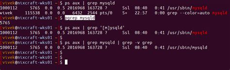 how to exclude grep from ps command outputs results linux nixcraft