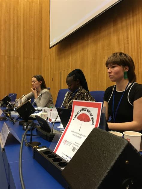 Youth Rises Side Event At The 66th Cnd Young Sex Workers Who Use
