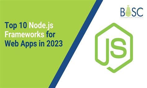 discover the most popular node js frameworks for web app development in