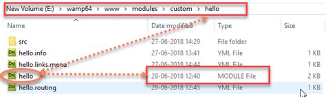 create custom module drupal 8 example