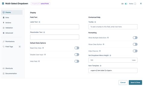multi select dropdown component