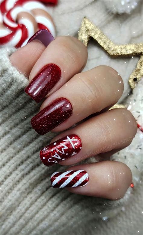 Top 21 Christmas Red Nails Designs You Must Try In 2024
