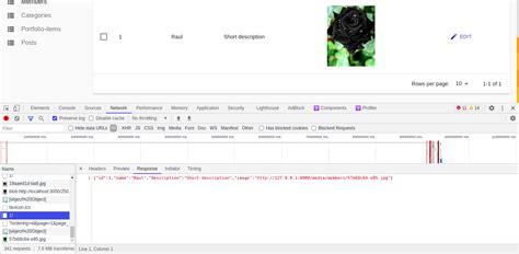 reactjs react admin the dataprovider returned an empty response for
