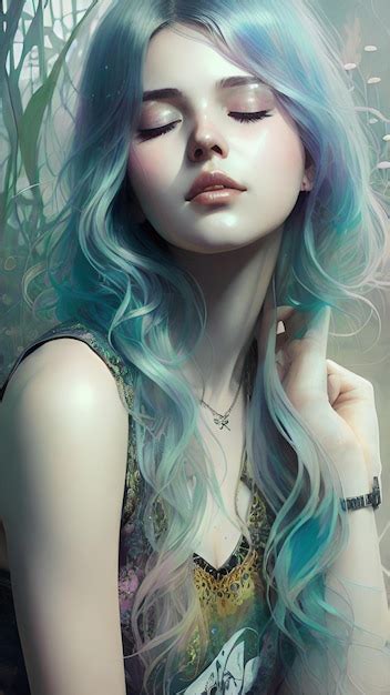Premium Ai Image Generative Ai Of Beautiful Girl