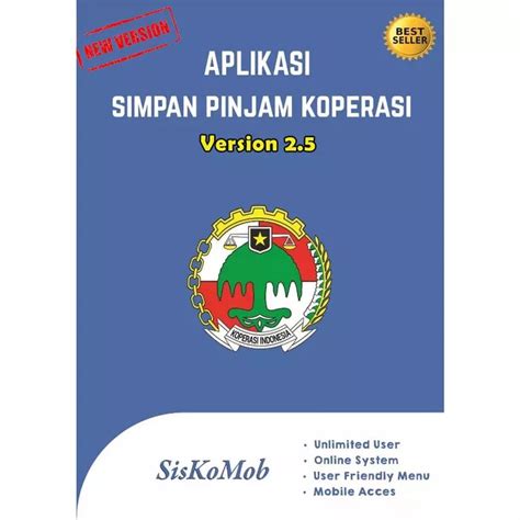 Jual Versi Terbaru Aplikasi Simpan Pinjam Software Aplikasi Koperasi