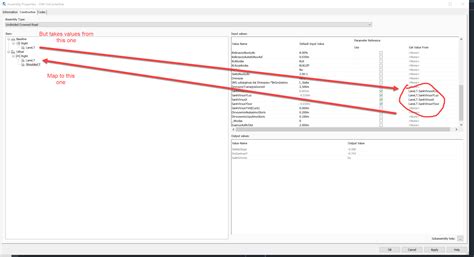solved using output parameters between different assemblies autodesk