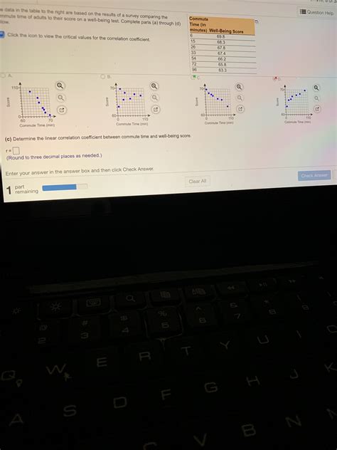 Answered C Determine The Linear Correlation… Bartleby