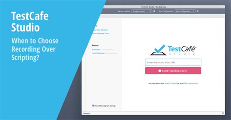 automated web testing when to choose recording over