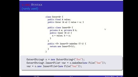 java nested classes youtube
