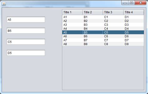 java how to load and clear jtable data in using netbeans with add row