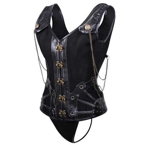 Jual Preorder Shoulder Straps Corsets Steampunk Women Sexy Gothic
