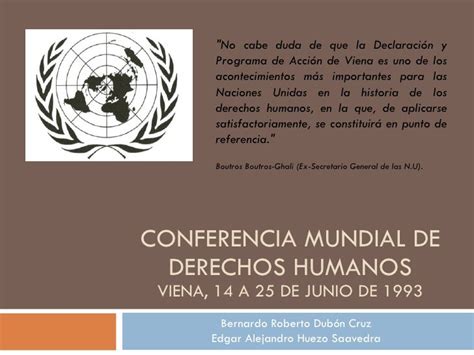 Conferencia Internacional Sobre Los Derechos Humanos